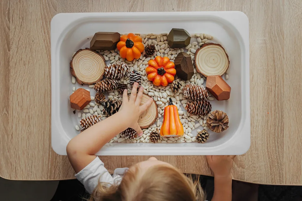 Fall-Themed Sensory Play Ideas for Toddlers